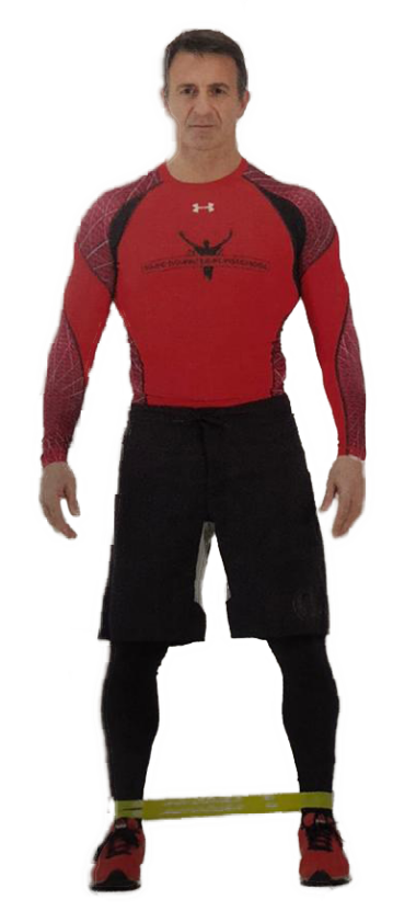 Mini Band Side Walk (piedi in posizione neutra) - Functional Training ...